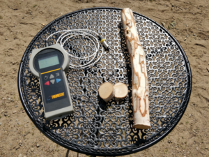 Thermal Conductivity of Wood using TLS-100 and TPS 2500S