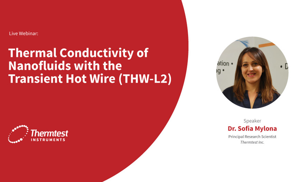 Thermal Conductivity of Nanofluids with THW-L2 Transient Hot Wire